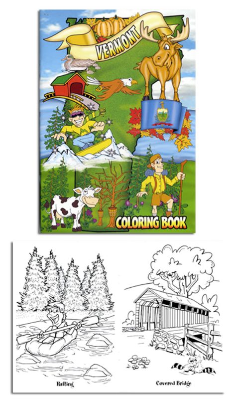 Coloring Book | Vermont Illustrating